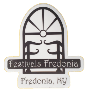 Festivals Fredonia Logo Sticker - Festivals Fredonia
